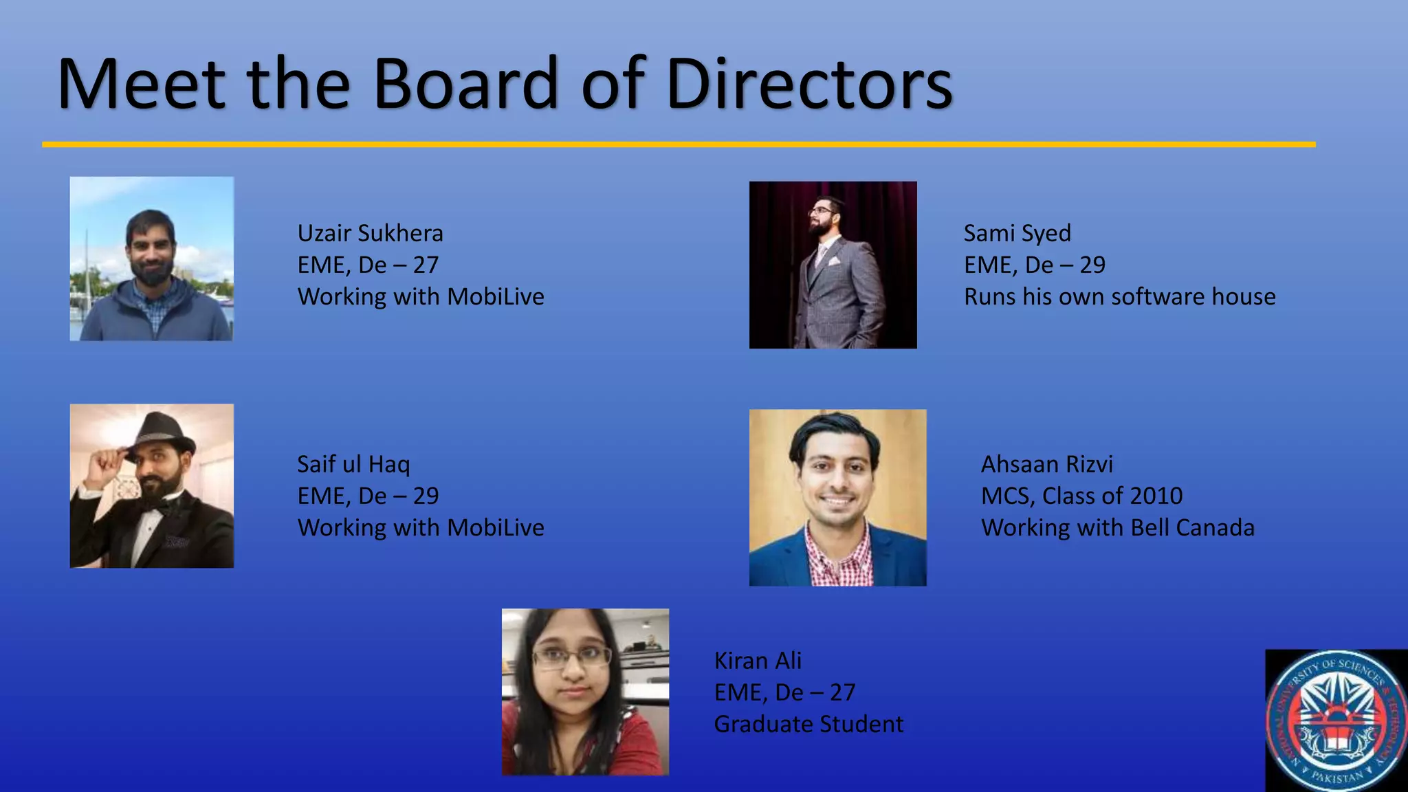 NUSTIAN Canada April_6 | PPT