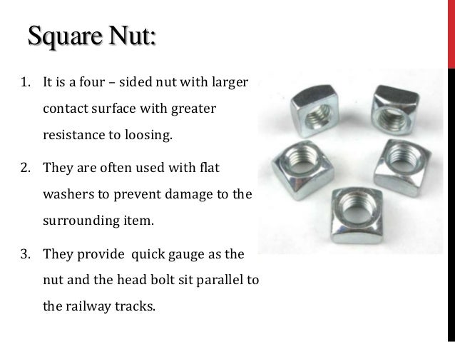 Nut and their types