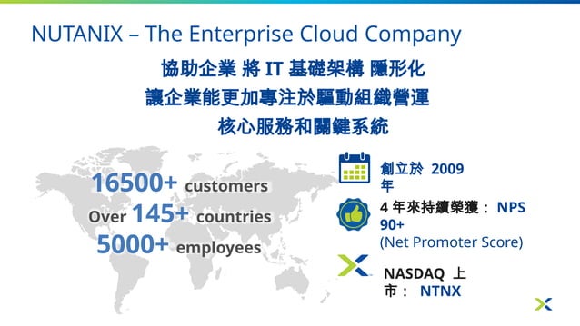 Nutanix for latest Technology in Virtualization | PPTX