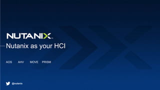 Nutanix basic | PPTX