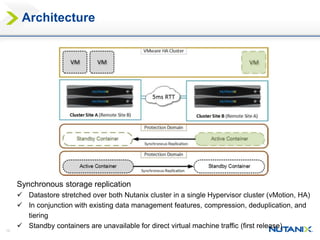 Nutanix - Expert Session - Metro Availability | PPTX