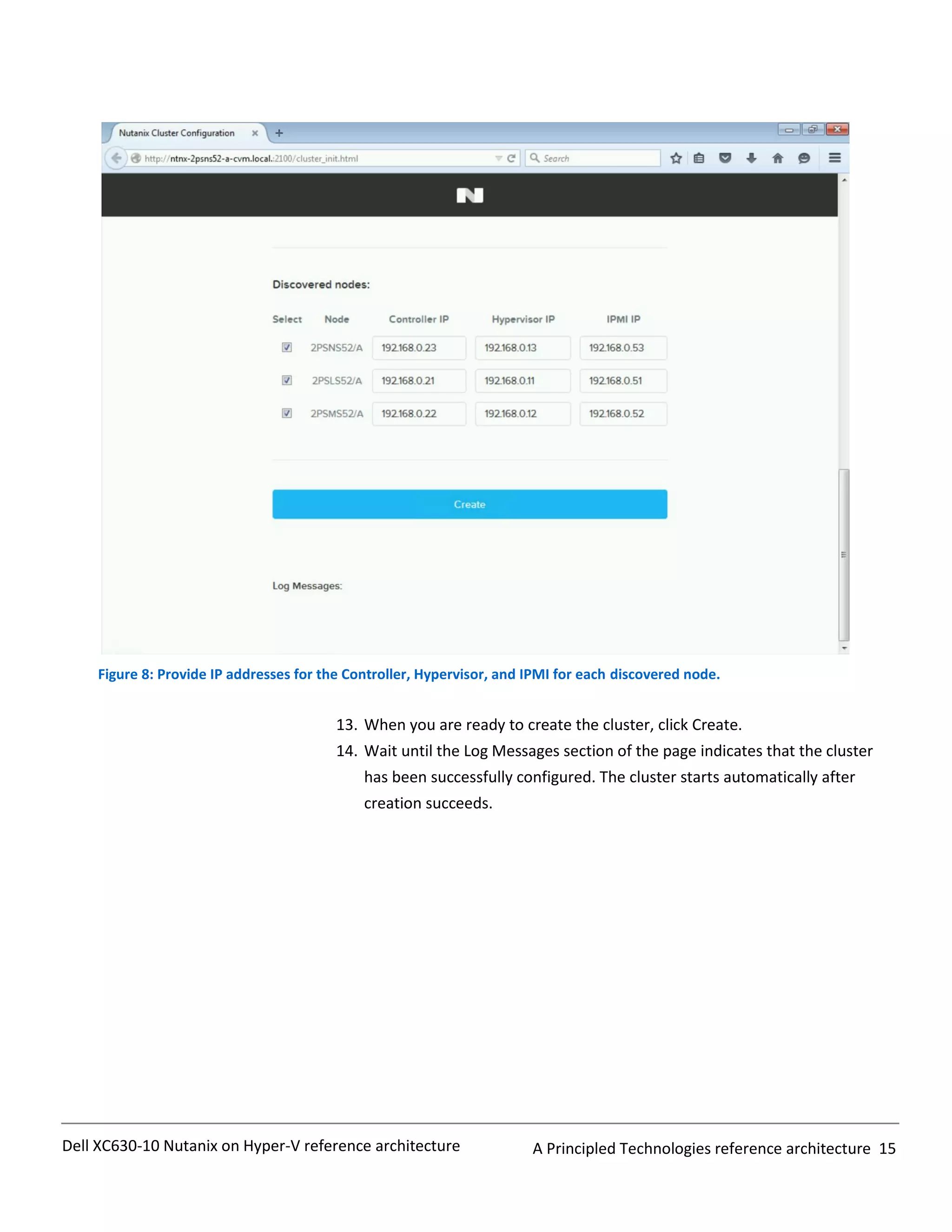 Dell XC630-10 Nutanix on Hyper-V reference architecture | PDF