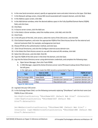Dell XC630-10 Nutanix on Hyper-V reference architecture | PDF