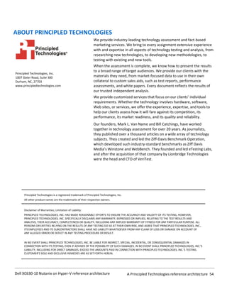 Dell XC630-10 Nutanix on Hyper-V reference architecture | PDF