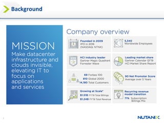 Nutanix overview and future recommendation | PPT