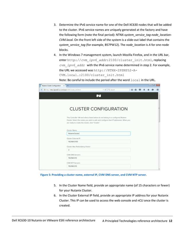 Dell XC630-10 Nutanix on VMware ESXi reference architecture | PDF | Computer Software and ...