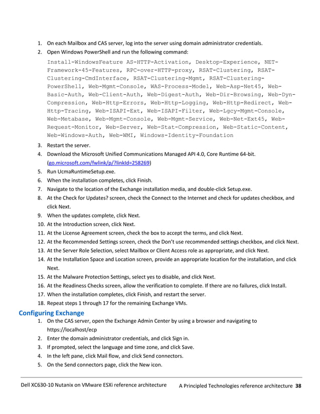 Dell XC630-10 Nutanix on VMware ESXi reference architecture | PDF | Computer Software and ...