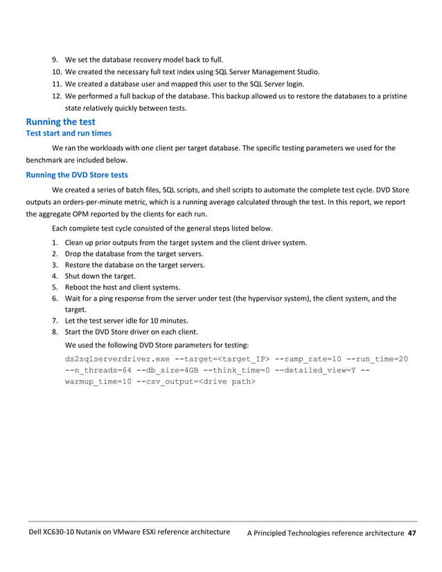 Dell XC630-10 Nutanix on VMware ESXi reference architecture | PDF | Computer Software and ...