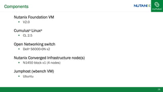Nutanix + Cumulus Linux: Deploying True Hyper Convergence with Open Networking | PPT