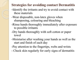 Nutan microteaching ppt on contact Dermatitis | PPT