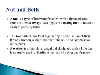 Nut & bolts | PPTX