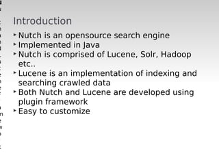Nutch and lucene_framework | PPT