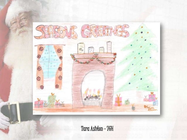 Christmas card design competition | PPTX