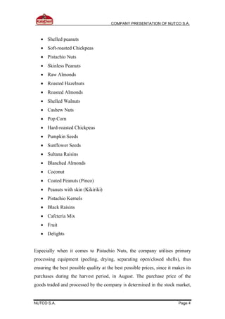 Nutco presentation | PDF