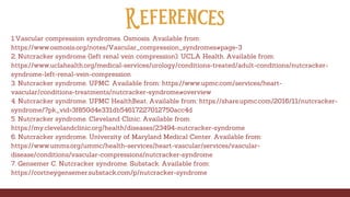 renal nutcracker syndrome presentation ET | PDF
