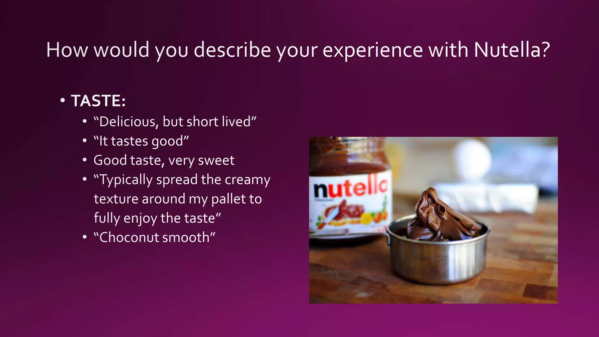 NUTELLA | PPTX