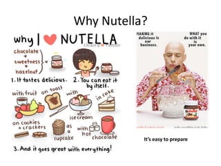Nutella university project | PPT