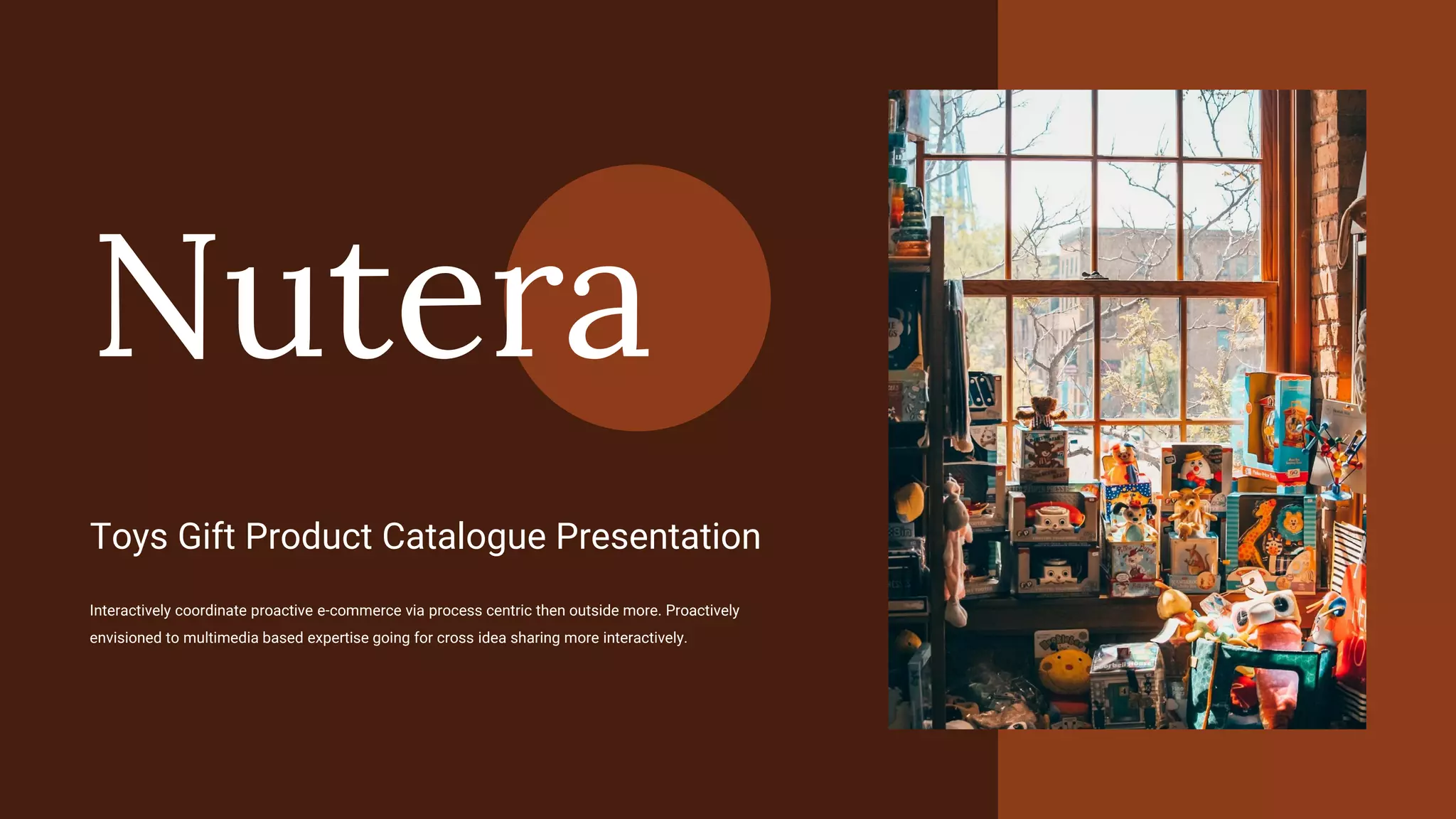 Nutera Presentation : Dark Color Version | PPT