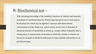 Nutiritional assessment | PPTX