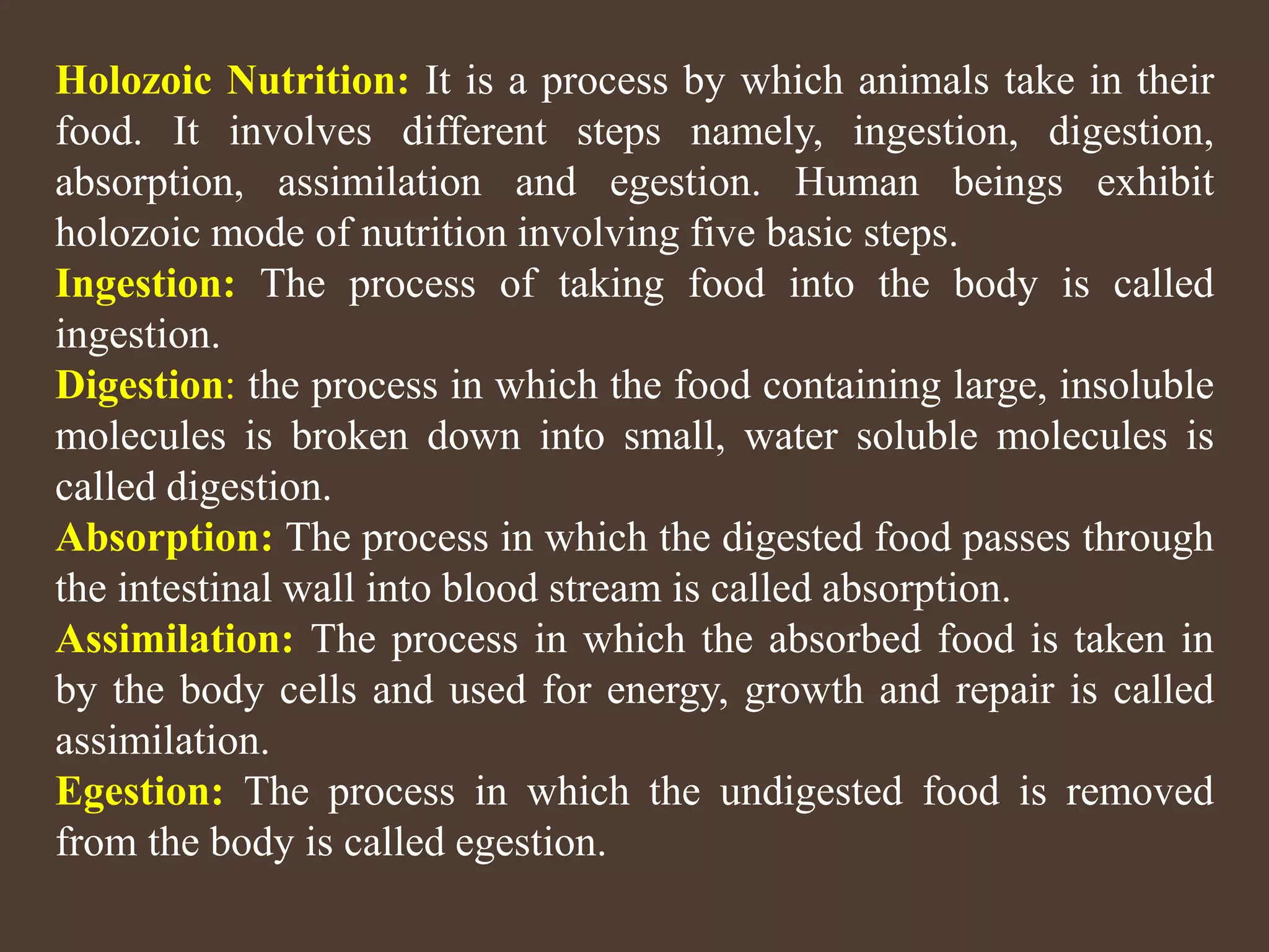NUTRITION IN ANIMALS -2 (CLASS-VII) NCERT | PPTX