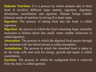 NUTRITION IN ANIMALS -2 (CLASS-VII) NCERT | PPTX
