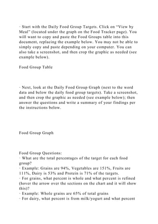 NUTR 100 – Diet Analysis Project Template (Parts I, II & III)P.docx