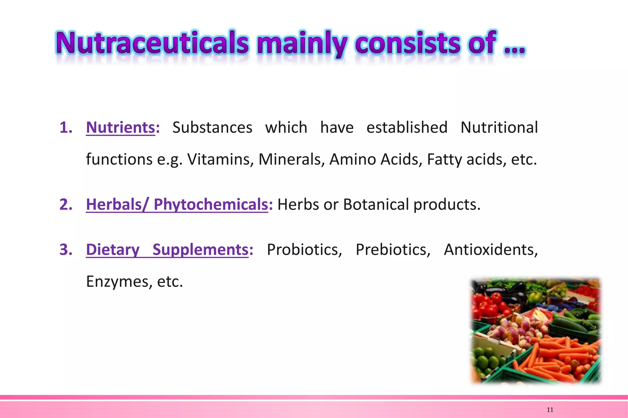 Nutraceuticals | PPSX