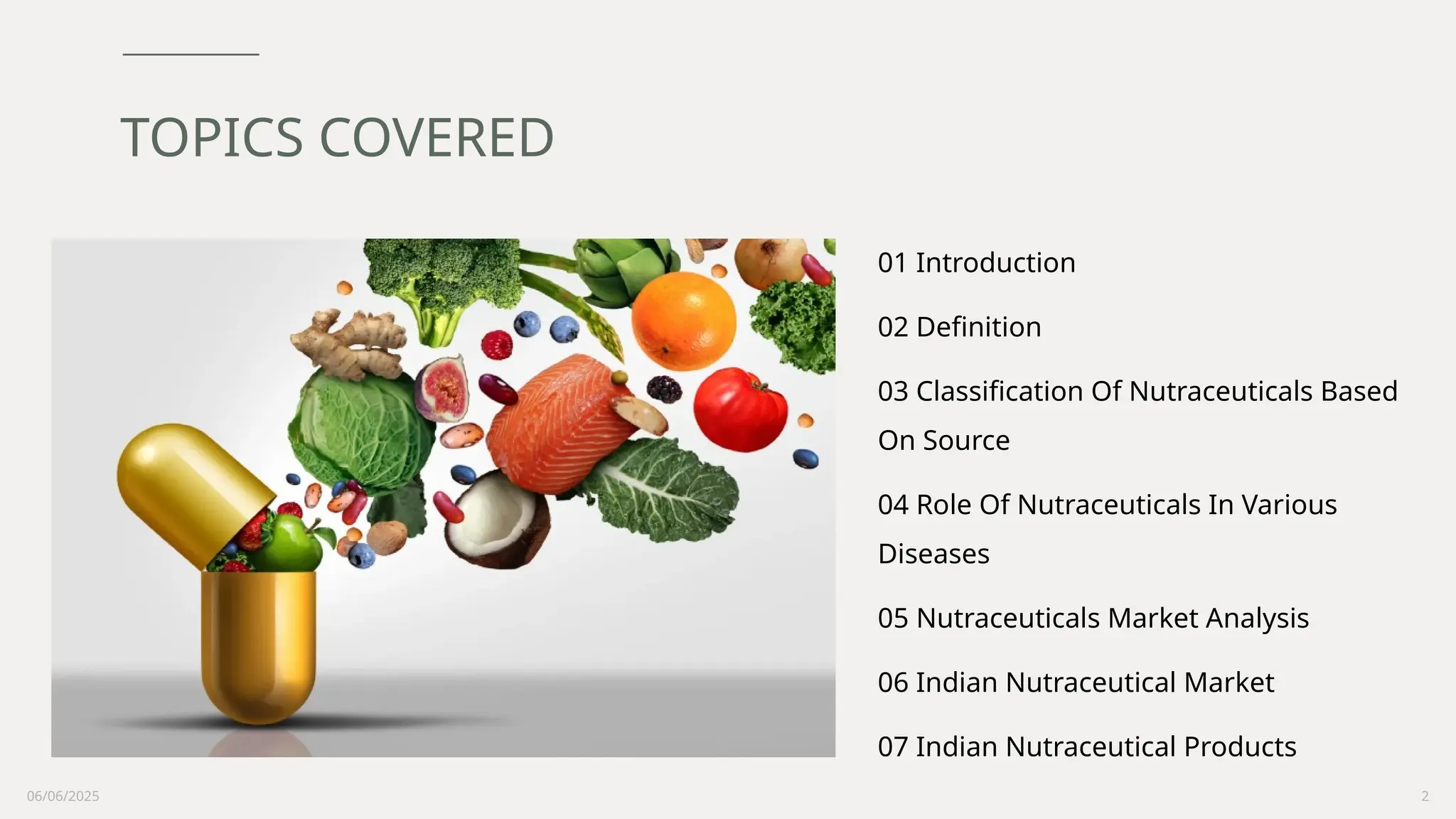 NUTRACEUTICAL, Classification Of Nutraceuticals Based On Source, Role ...