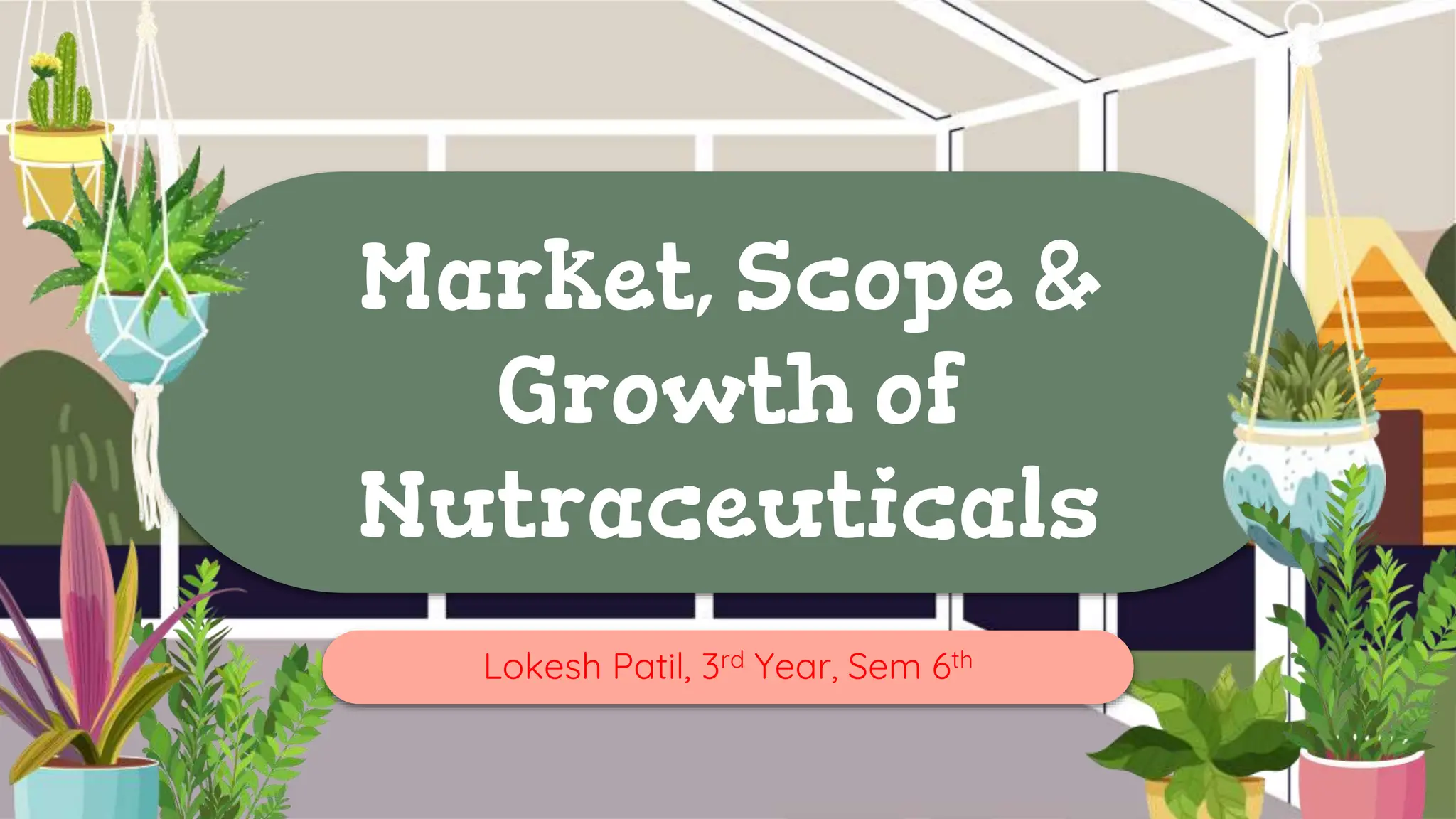 Nutraceutical market, scope and growth: Herbal drug technology | PPTX | Herbs and Supplements ...