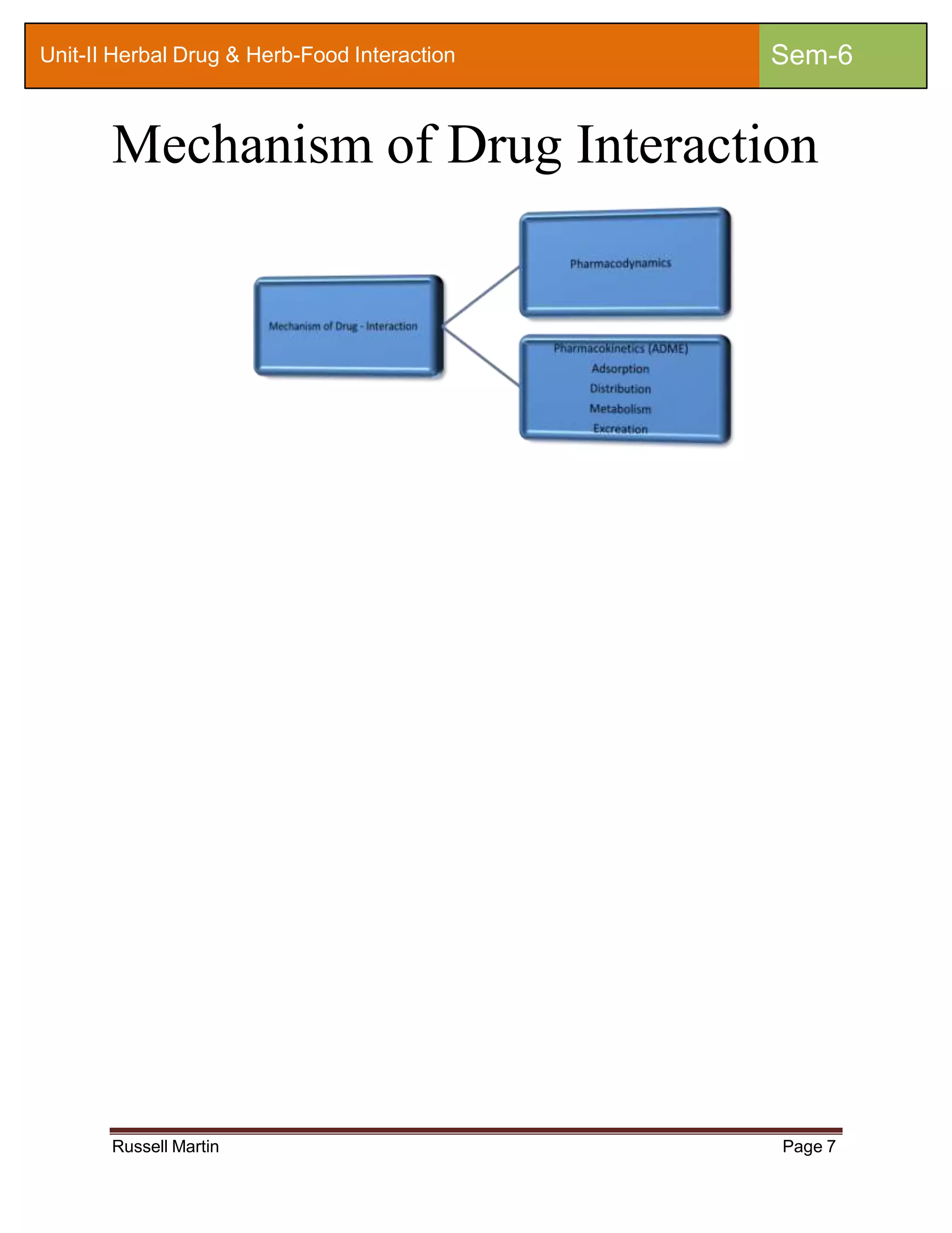 Nutraceutical (drug interaction & classification) | PPTX