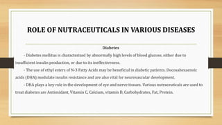 HDT Unit 2: Nutraceuticals Global Market Overview And Growth Of ...