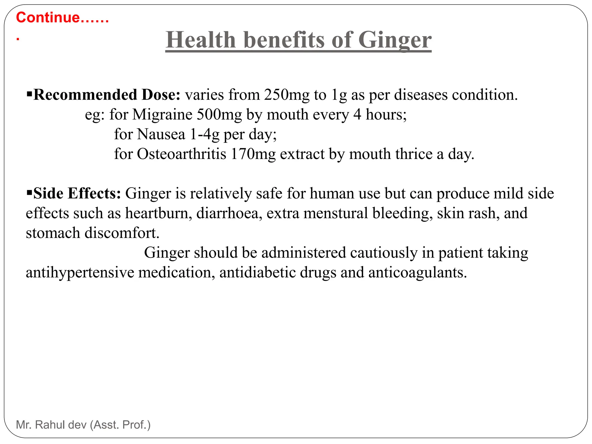 Herbs as Health Food, Herbal Drug Technology-6th semester.pptx