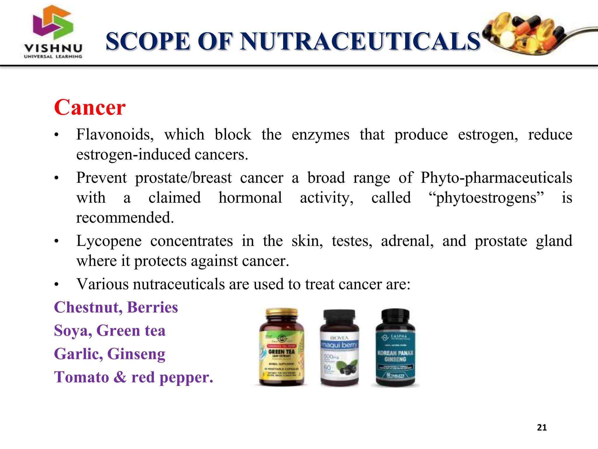 Scope of Nutraceuticals | PPTX