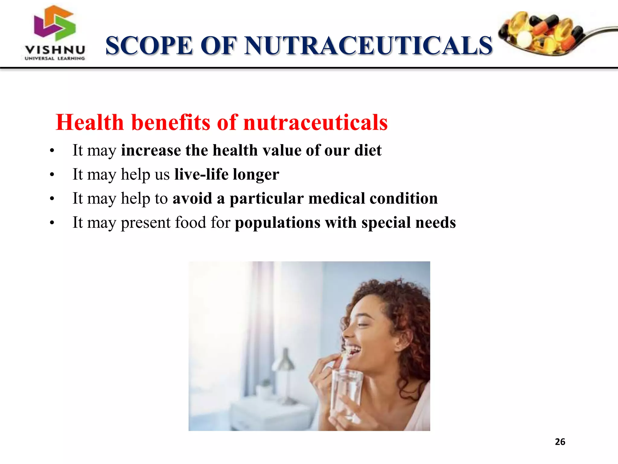 Scope of Nutraceuticals | PPTX