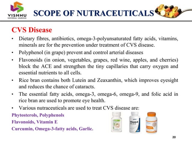 Scope of Nutraceuticals | PPTX | Herbs and Supplements | Alternative Medicine