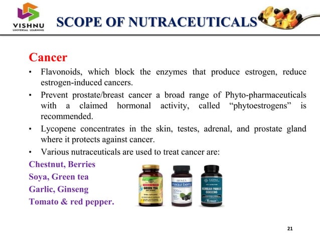 Scope of Nutraceuticals | PPTX | Herbs and Supplements | Alternative Medicine