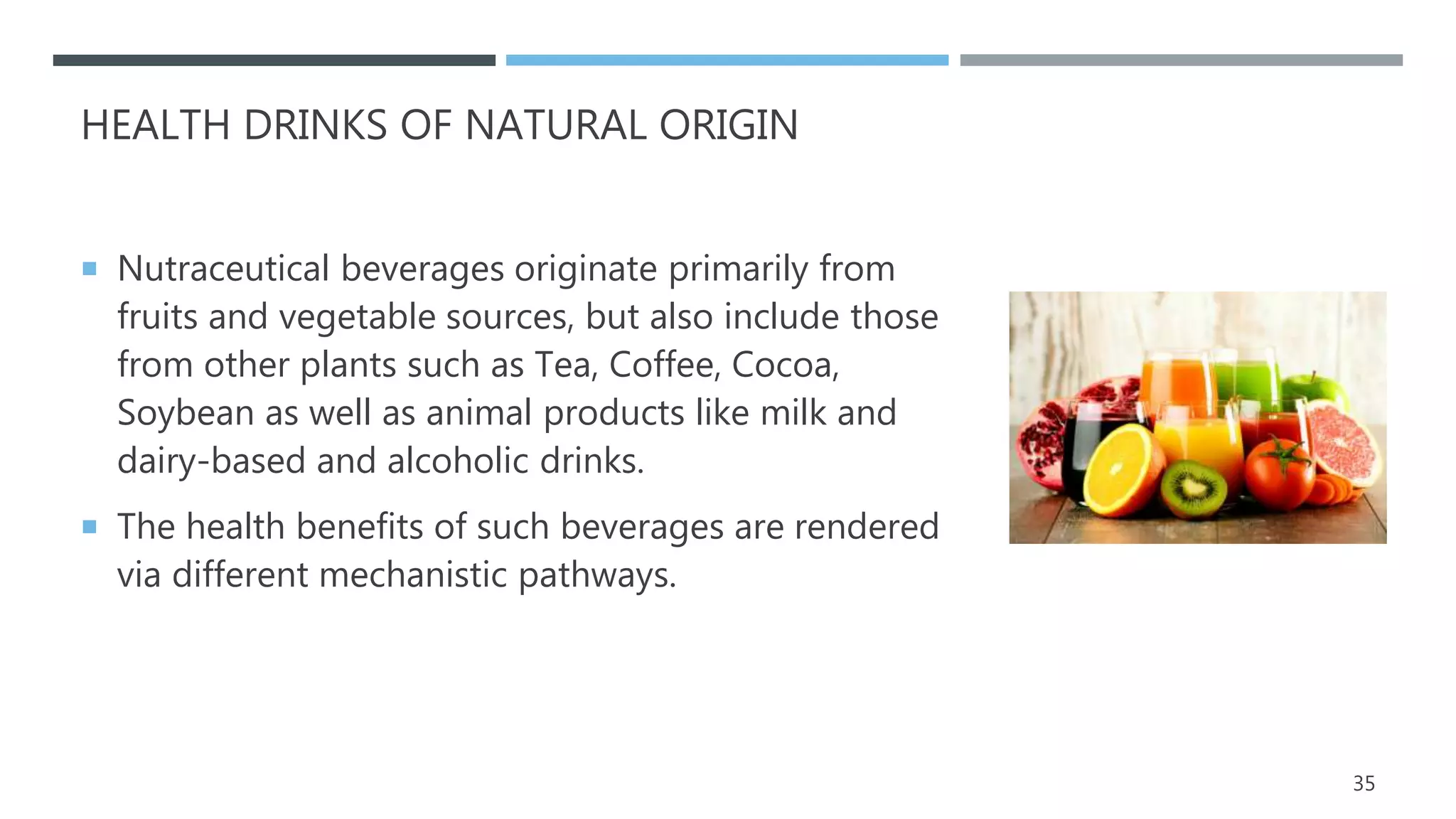 Nutraceuticals (Durgashree).pptx | Herbs and Supplements | Alternative Medicine