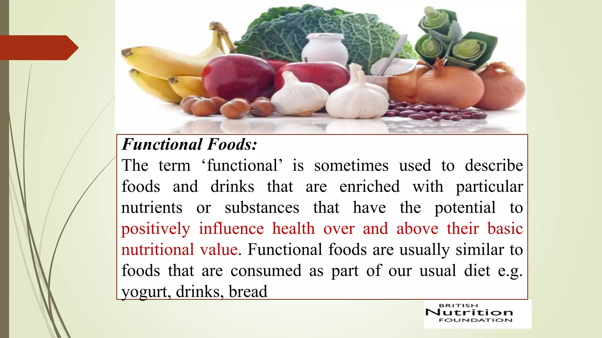 Nutraceuticals & functional foods | PPTX