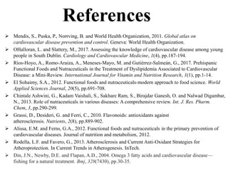 Nutraceuticals in cardiovascular disease | PPTX