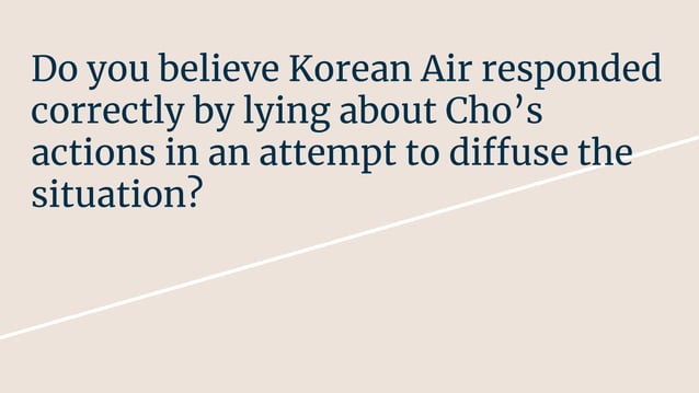 Nut Rage & Korean Airlines | PPT