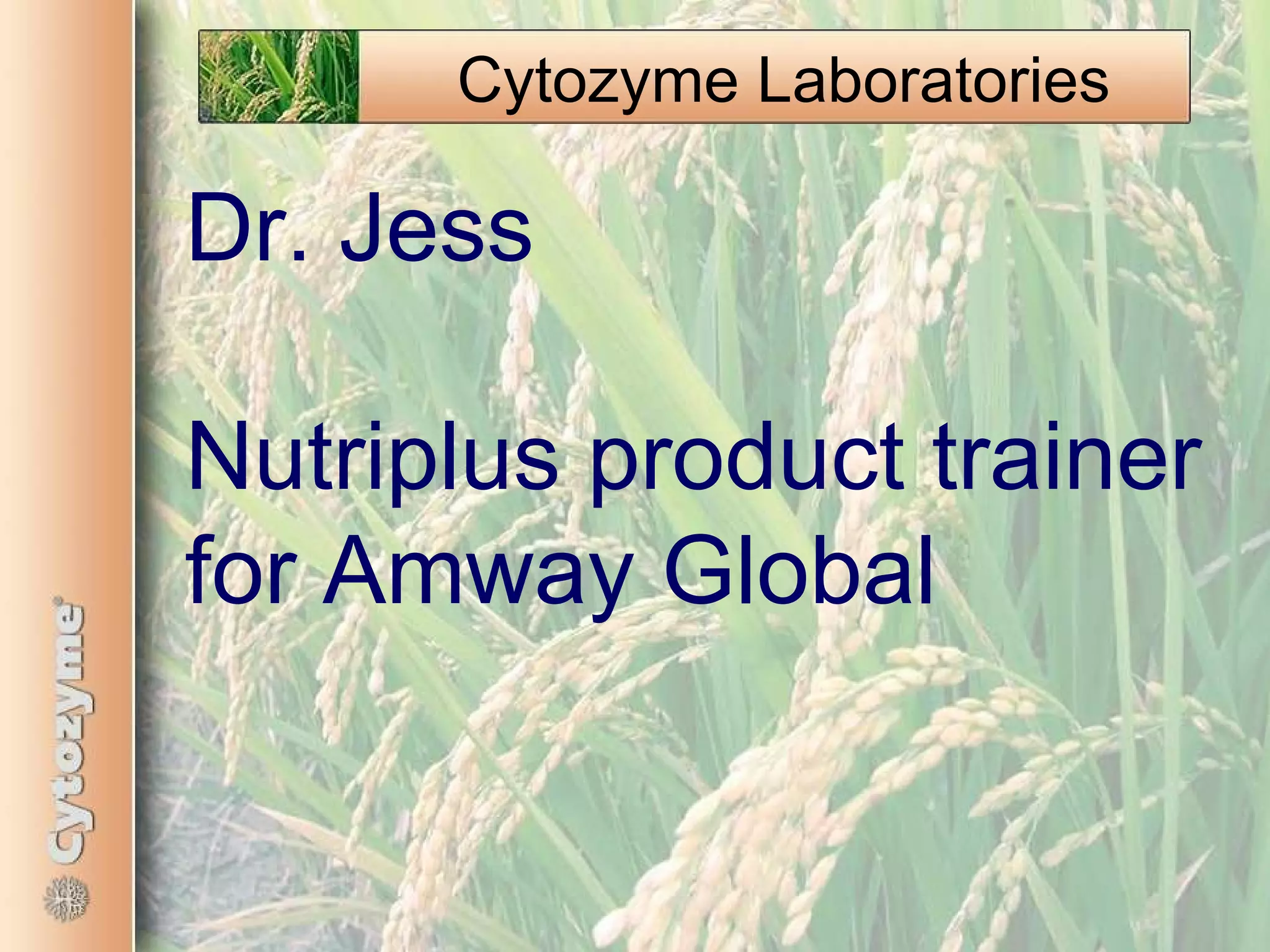 Nutriplus Power Products | PPT