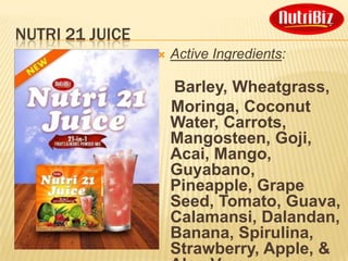 Nutribiz powerpointfor upload | PPT
