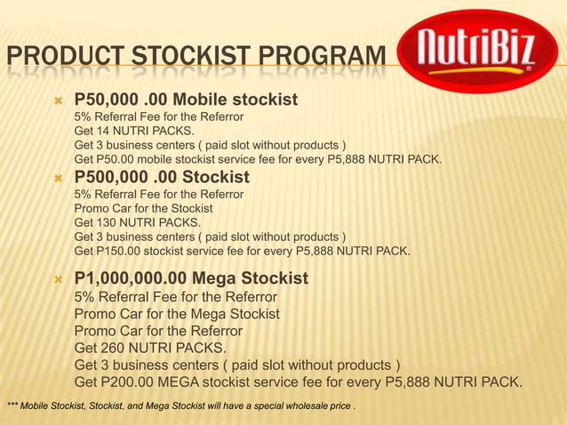 Nutribiz powerpointfor upload | PPT