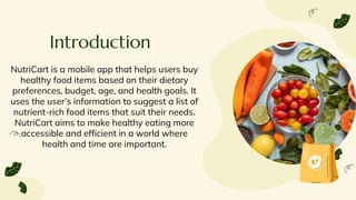 NutriCart ppt........................... | PPT
