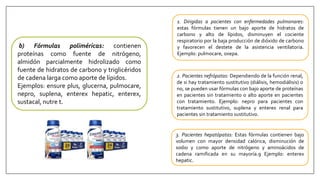 NUTRICION ENTERAL Y PARENTERAL UTILIZACDOS EN EL PACIENTE CRÍTICO | PPTX