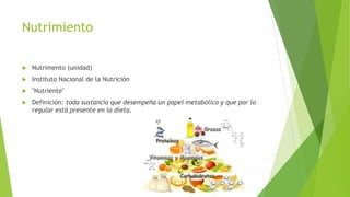 Nutricion | PPT