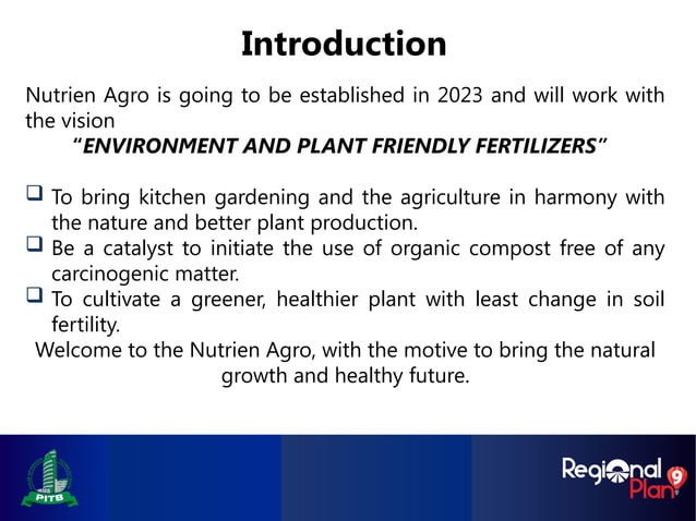 Nutrien Agro.pptx “ENVIRONMENT AND PLANT FRIENDLY FERTILIZERS” | PPTX