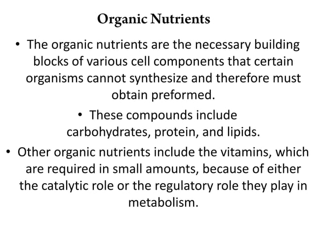 Nutrient | PPT