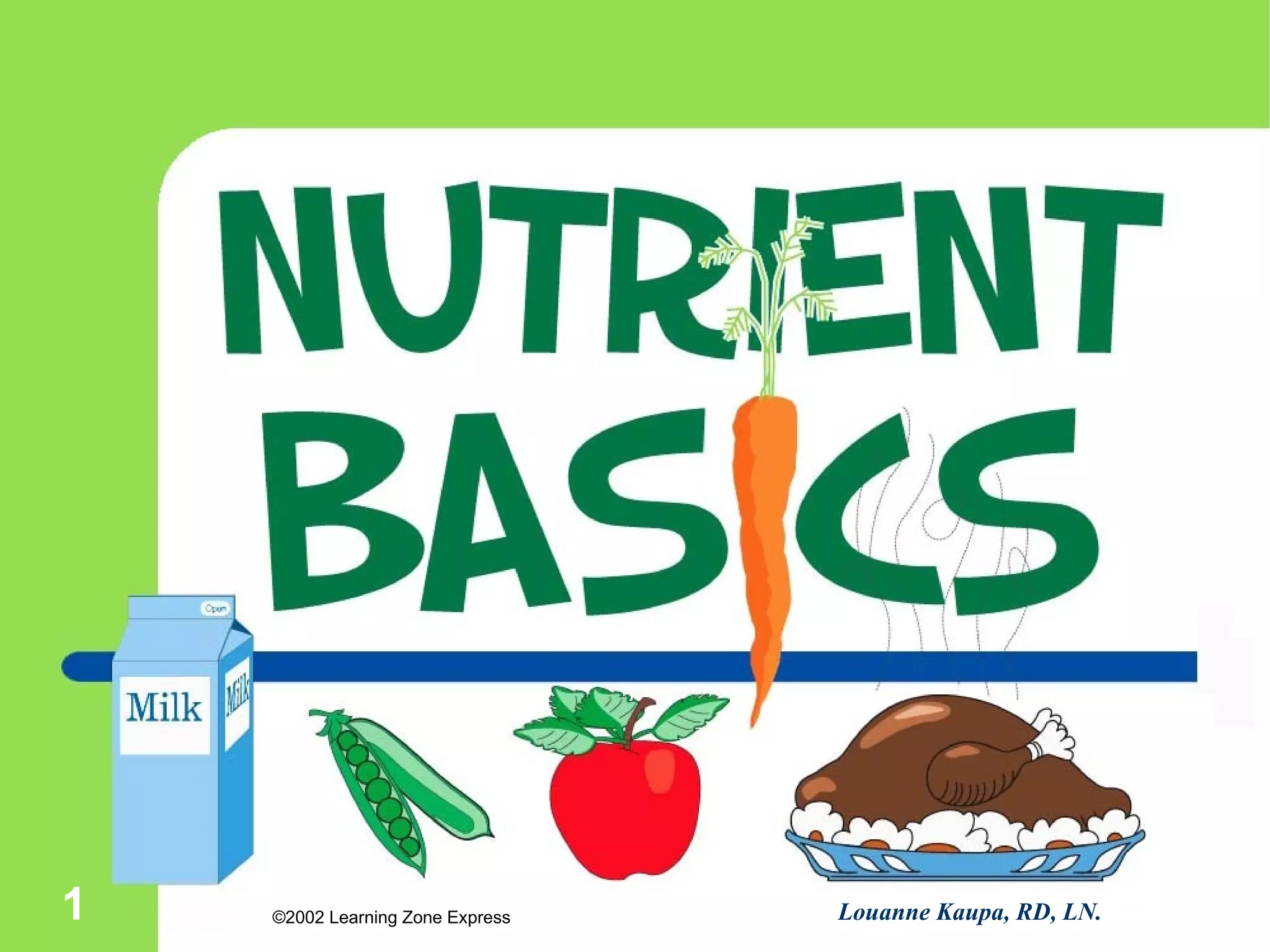 PPT on Nutrients | PPT