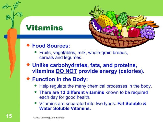 PPT on Nutrients | PPT | Healthy Cooking and Eating | Food & Drink
